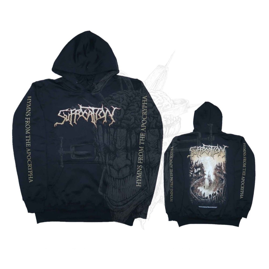 Original HOODIE SUFFOCATION - Hymns from the Apocrypha | Shopee Malaysia