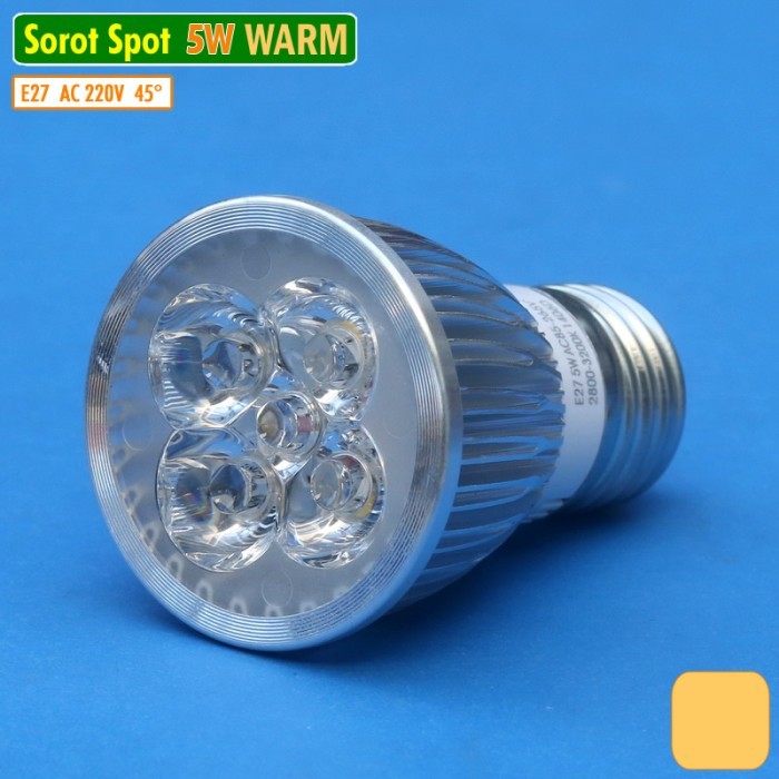 5w Aluminum Spotlight Led Bulb Par Spot Warm White E27 220V HPL Corner ...