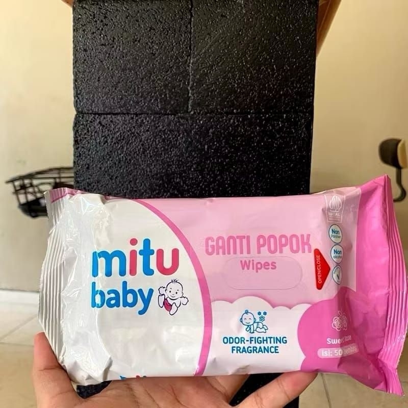 Mitu Baby Wet Wipes Per Pack CONTAINS 50 SHEETS Mitu Baby Wet Tissue ...