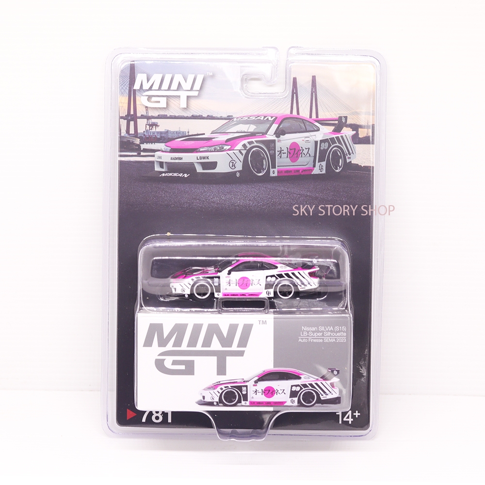 Mini GT 781 - Nissan LB-Super Silhouette S15 SILVIA Auto Finesse SEMA ...