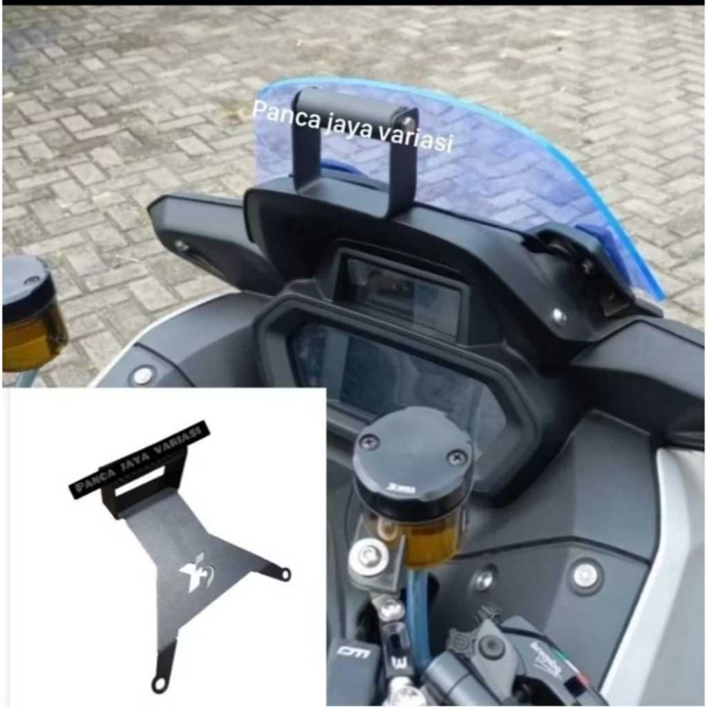 HP New Xmax New Connected 2023 2024 Mobile Phone Holder Mounting ...