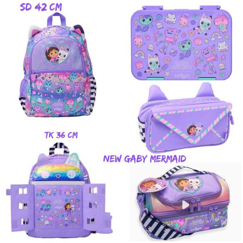 MUST HAVE BACKPACK SMiGGLE SD / KINDERGARTEN GABY MERMAID BLINK2 LUXURY ...