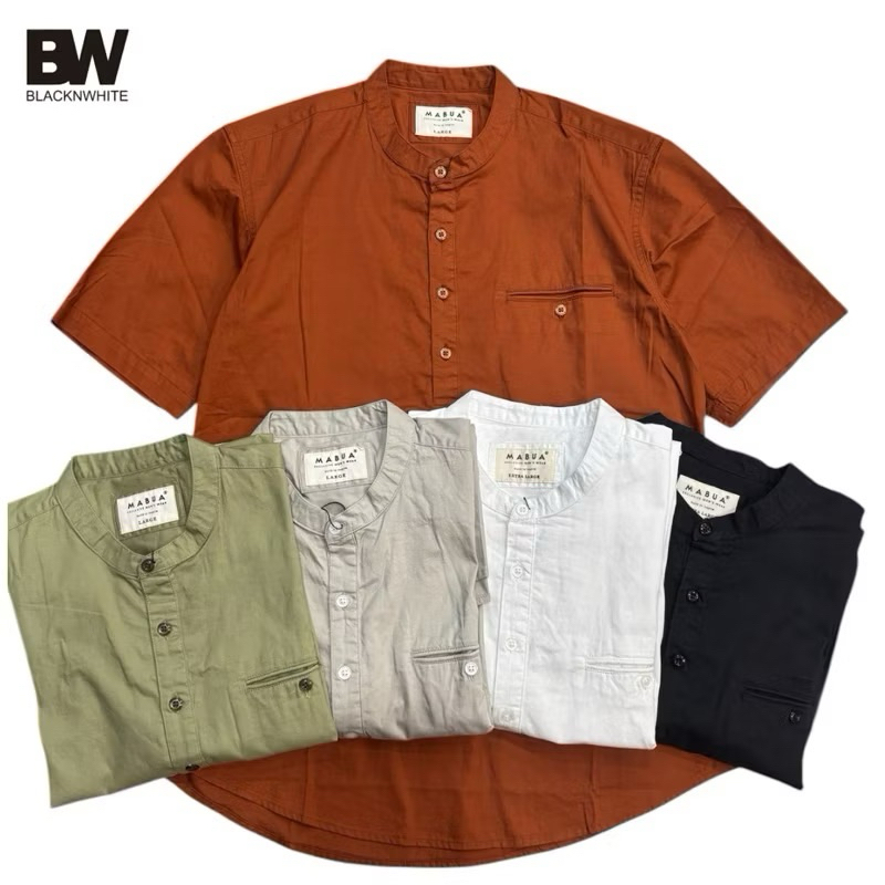 KATUN KEMEJA Original MABUA - Short Sleeve premium Cotton MABUA koko ...