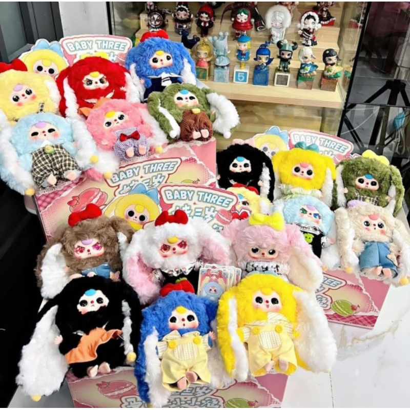 Baby THREE MACARON V2 CUTE BUNNY ORIGINAL | Shopee Malaysia