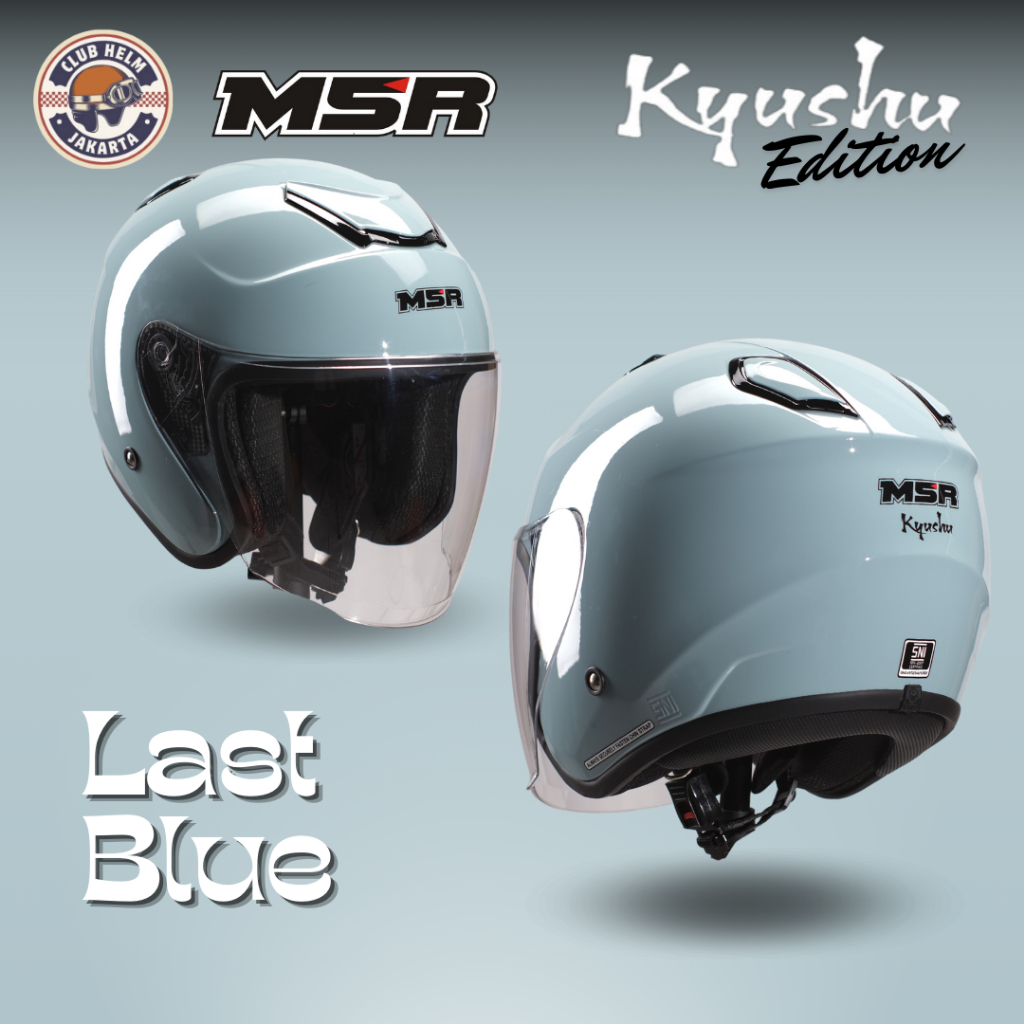 Sni MSR KYUSHU KYOTO Adult Helmet Filano Color Unisex Boys Girls Plain ...