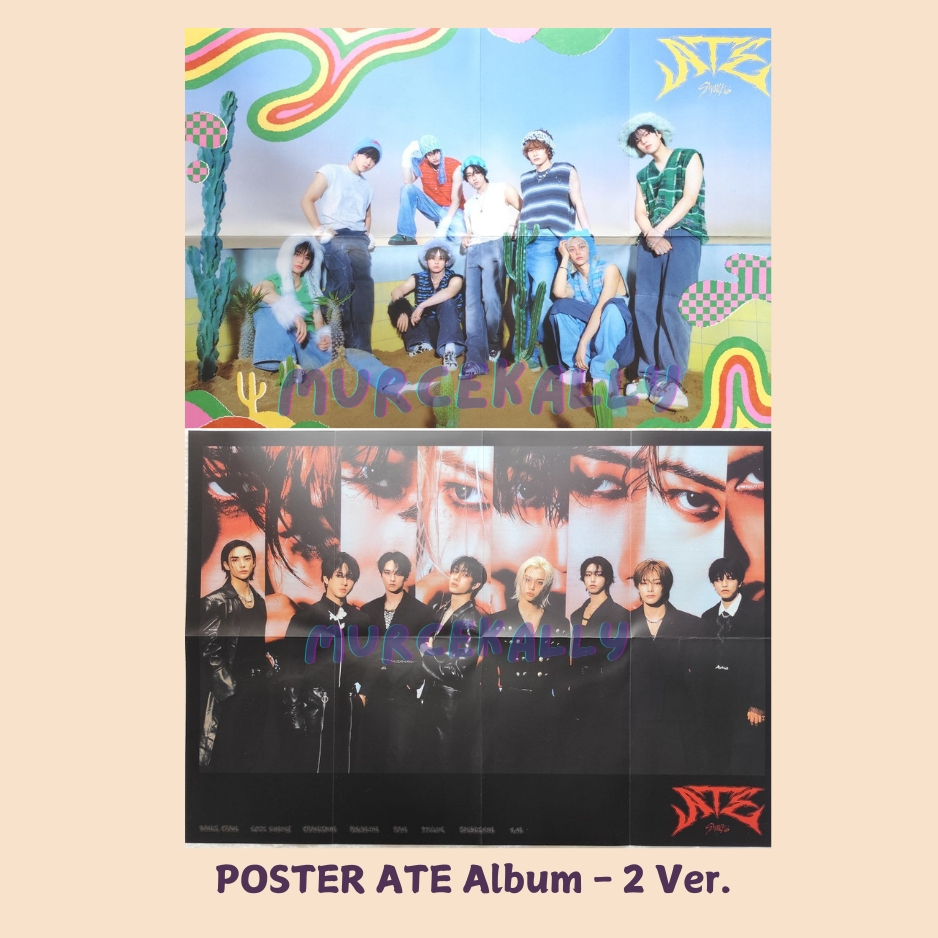 Stray Kids Poster ATE Standard Album Ver.- Folded | Shopee Malaysia