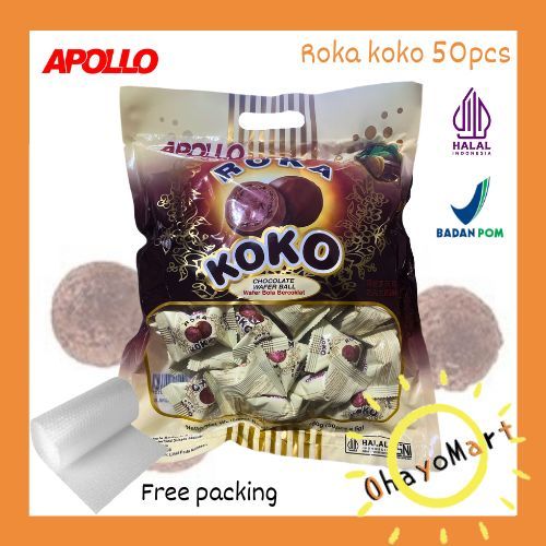 Apollo roka koko / Apollo chocolate wafer ball / chocolate wafer ball ...