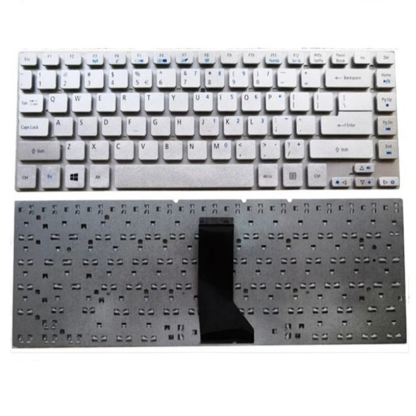 Acer Laptop Keyboard 475 4830 3830 R7-571 V3-471G V3-471 R7-532 Silver ...
