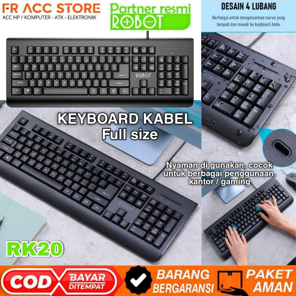 Robot RK20 Wired Keyboard Ergonomic Disen High Quality Material RK20 ...