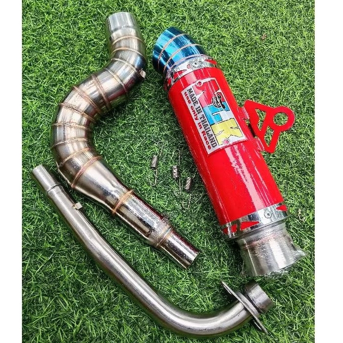 Nlk Pipe canister contour open specs exhaust Pipe for Wave 125 Xrm 110/ ...