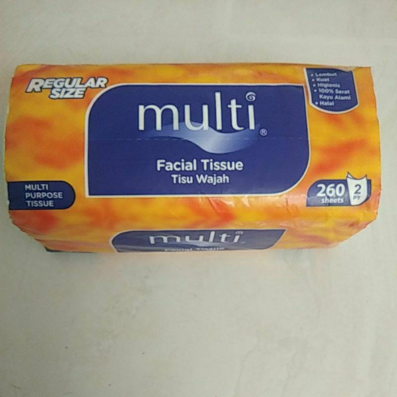 Multi Facial Tissue 260sheets 2ply Facial Tissue | Shopee Malaysia
