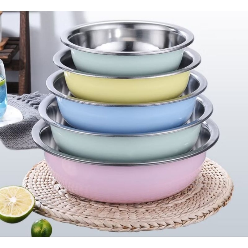 5 Color Stainless Basin Package / Multifunctional Stainless Steel ...