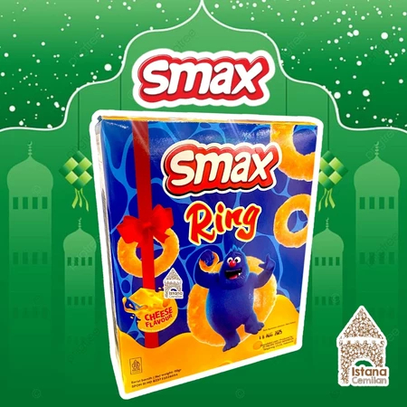 Smax Ring Cheese Flavor Cheese Eid Parcel Box 90 g | Shopee Malaysia