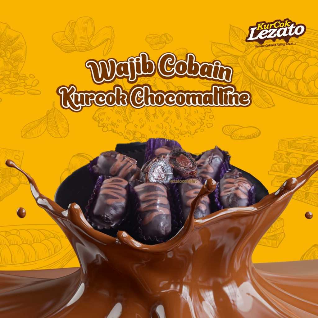 Kurocok Chocomaltine Lezato / Chocolate Dates / Chocolate | Shopee Malaysia
