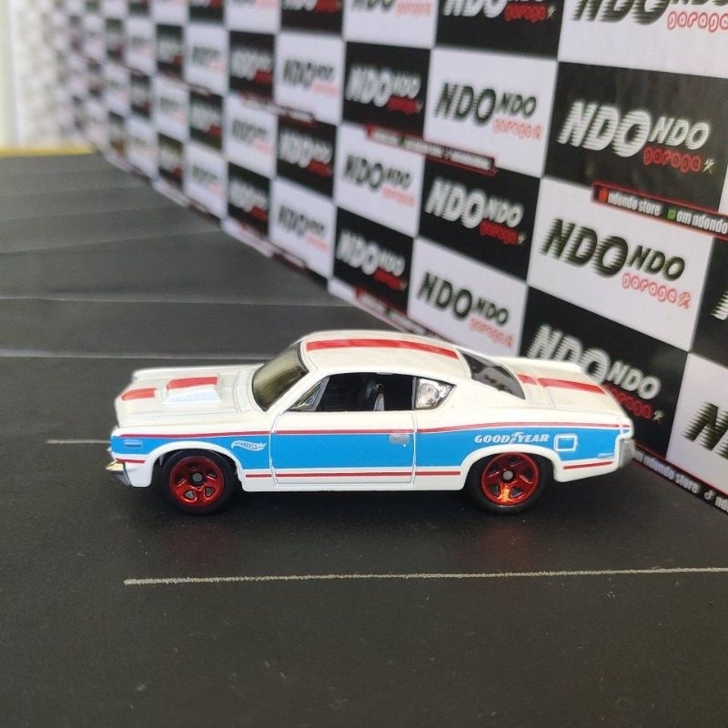 Hot Wheels AMC Rebel Machine White 2nd Loose - 2021 Muscle Mania ...