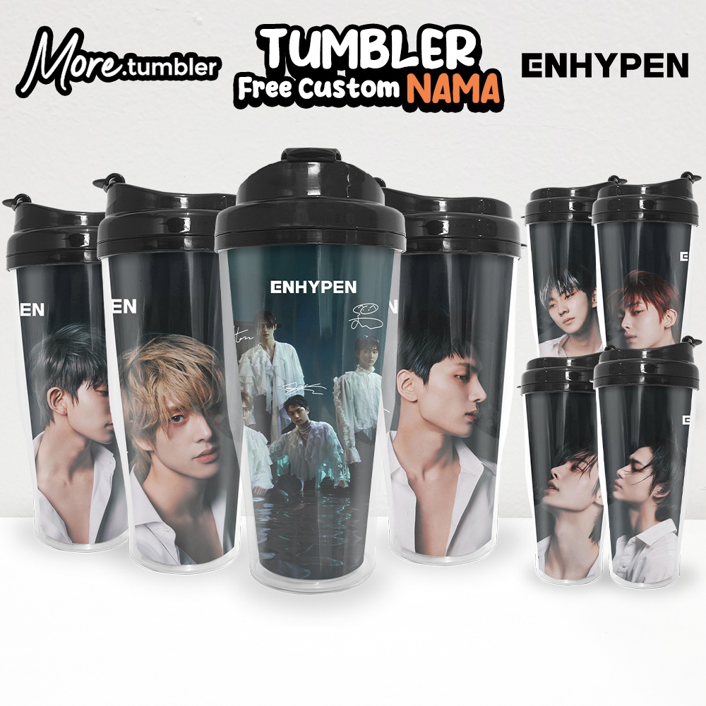 Enhypen Dark Blood Ver Bite Me Tumbler / ENHYPEN drinking bottle / Kpop ...