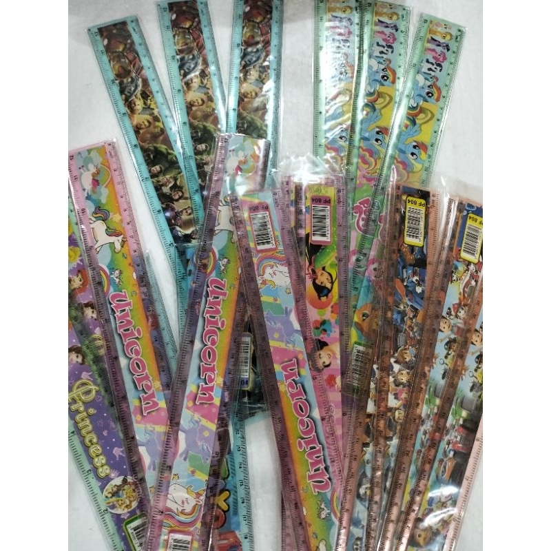 30 CM FANCY RULER CHARACTER RULER MOTIF RULER | Shopee Malaysia