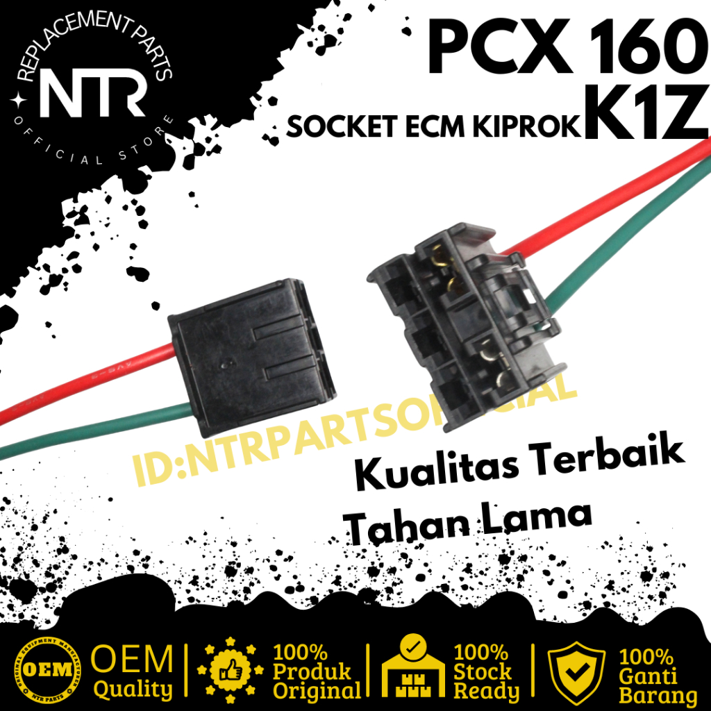 Socket ECM ECU Regulator Kiprok PCX 160 Vario 160 (Pin 5, Cable 2) K1Z NTR Parts Official ...