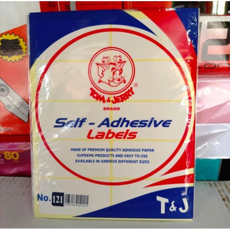 Tom jerry label 121 (38 x 75mm) | Shopee Malaysia