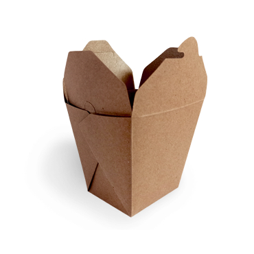 [100 Sheets] Food Pail Kraft Medium Large 290gsm Rice Box Kraft Rice ...