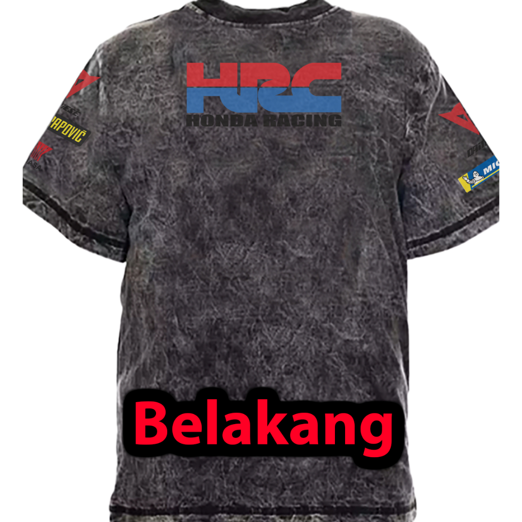 Honda HRC Acid Washed Series MotoGP Livery 2025 Officisl team Sport T ...