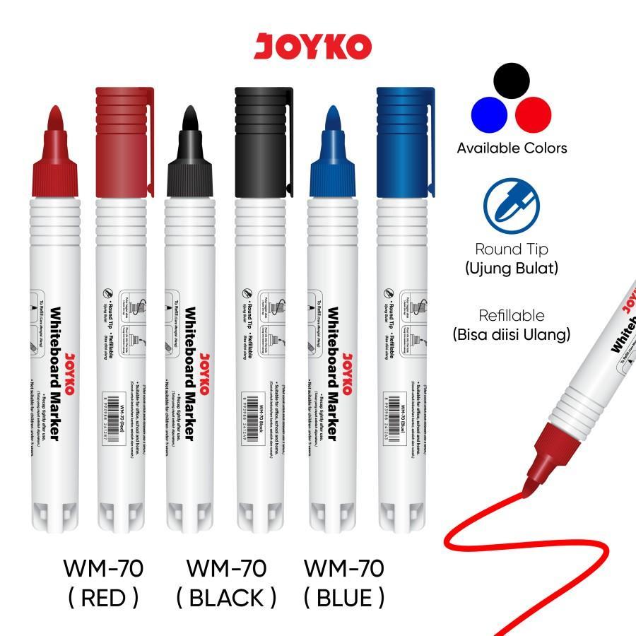 Joyko WM-70 Whiteboard Marker (Whiteboard Marker) | Shopee Malaysia