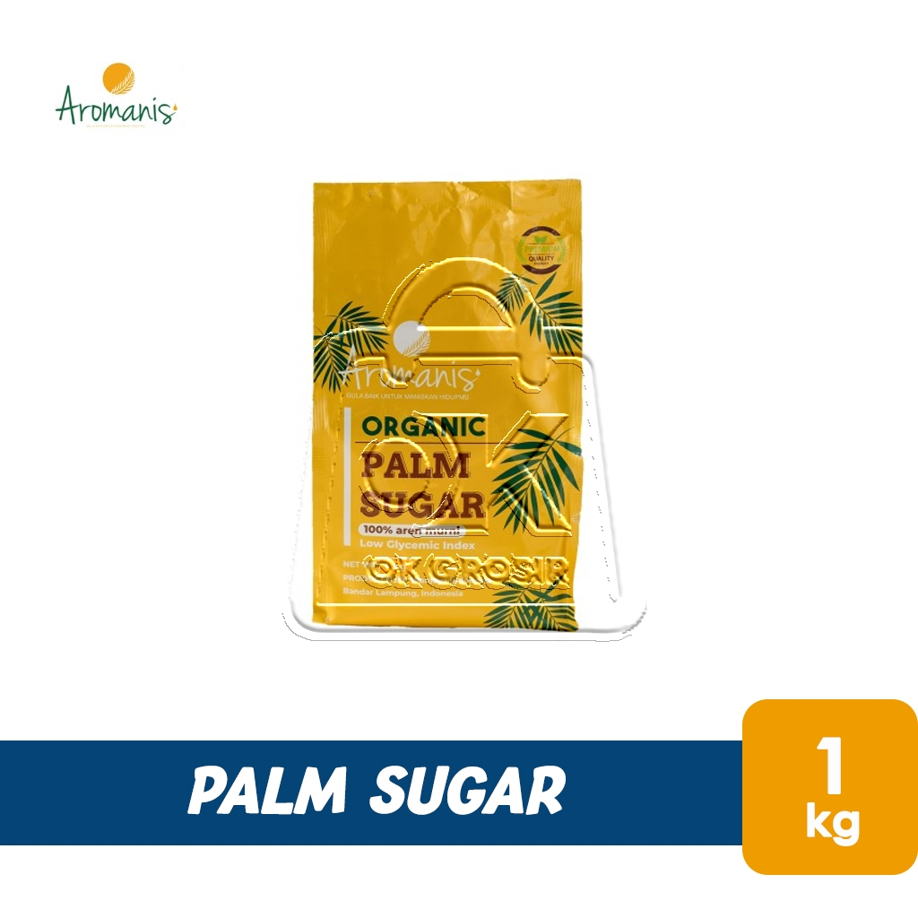 Aromanis Organic Palm Sugar (1kg Large Pouch) | Shopee Malaysia