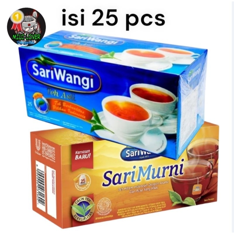 Sariwangi Tea Bags (25 pcs 1 box) | Shopee Malaysia