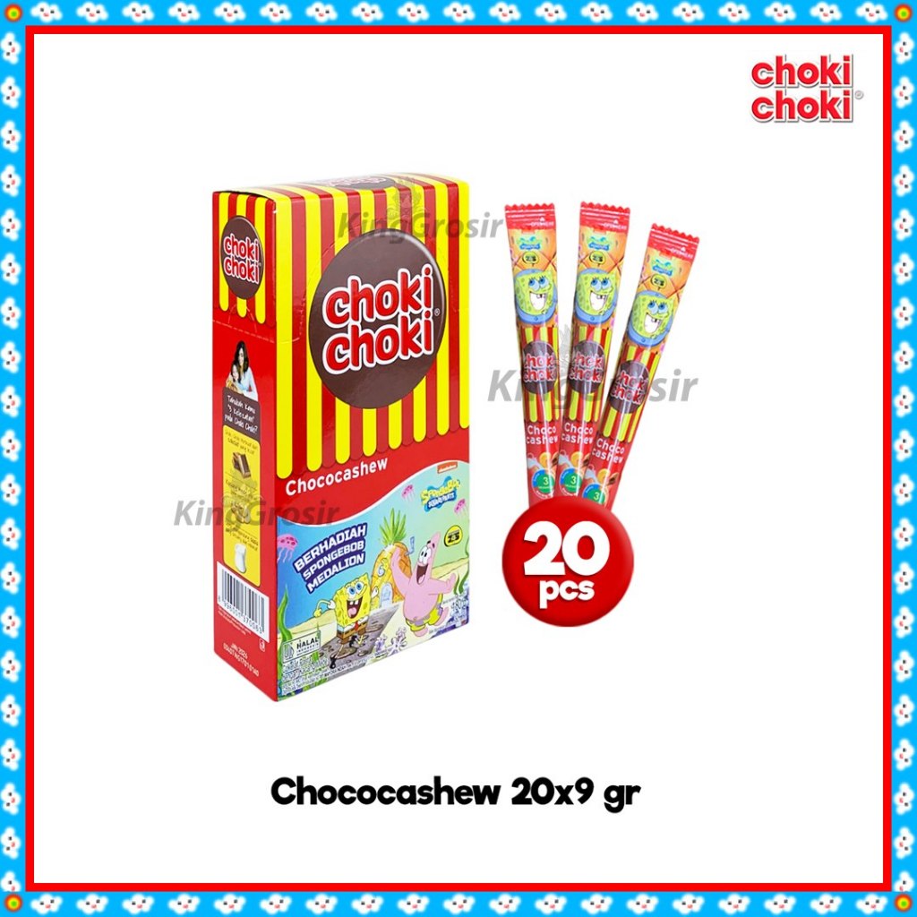 Choki Choki Chococashew Chocolate Paste Contains 20 Pcs | Shopee Malaysia