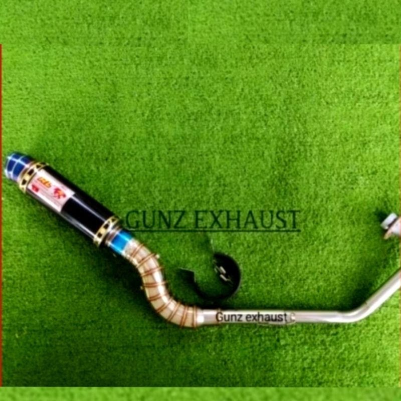 Red leo Exhaust Red leo muffler 32Mm manifold Pnp For Y15ZR Lc135 ...