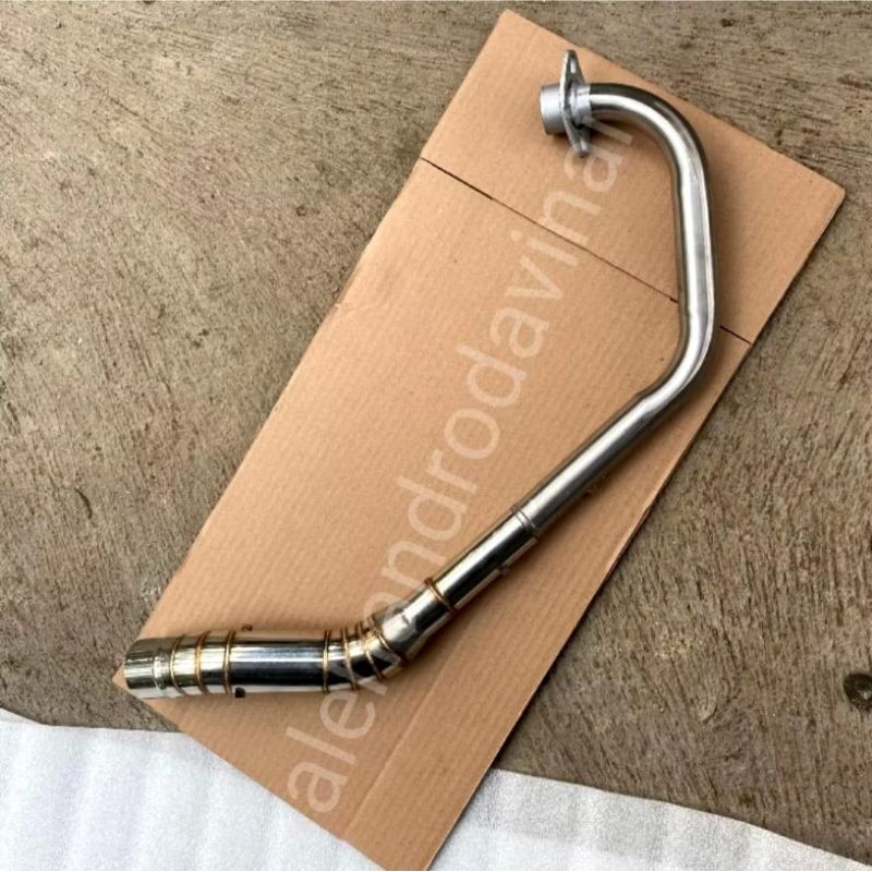 Open pipe Big elbow 51mm pipe Stainless Open Tmx 125/155 Tmx 150 ...