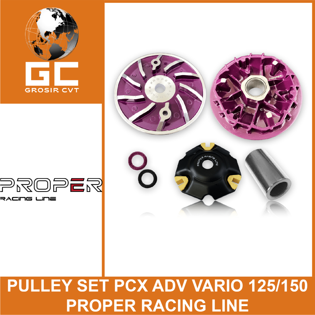 Home Roller Big Pulley Set Vario PCX ADV 125 150 KZR K35 K36 K97 Proper ...