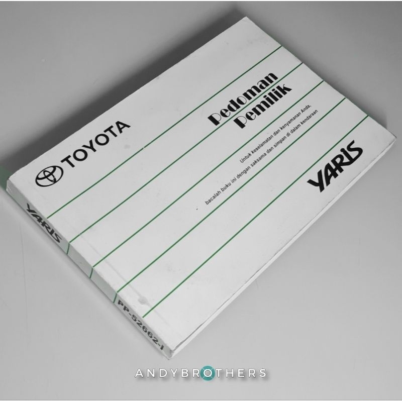 Toyota Yaris gen-2 NCP91 2005-2013 ORIGINAL Car Owner's Manual | Shopee Malaysia