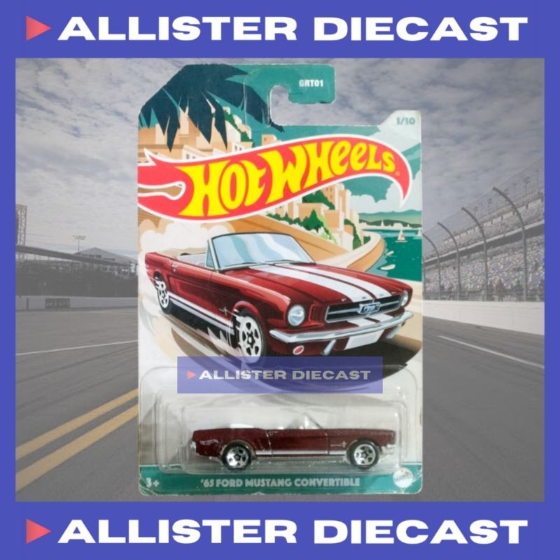 MERAH Hot Wheels 63 Ford Mustang Convertible Red Hotwheels 63 Ford ...