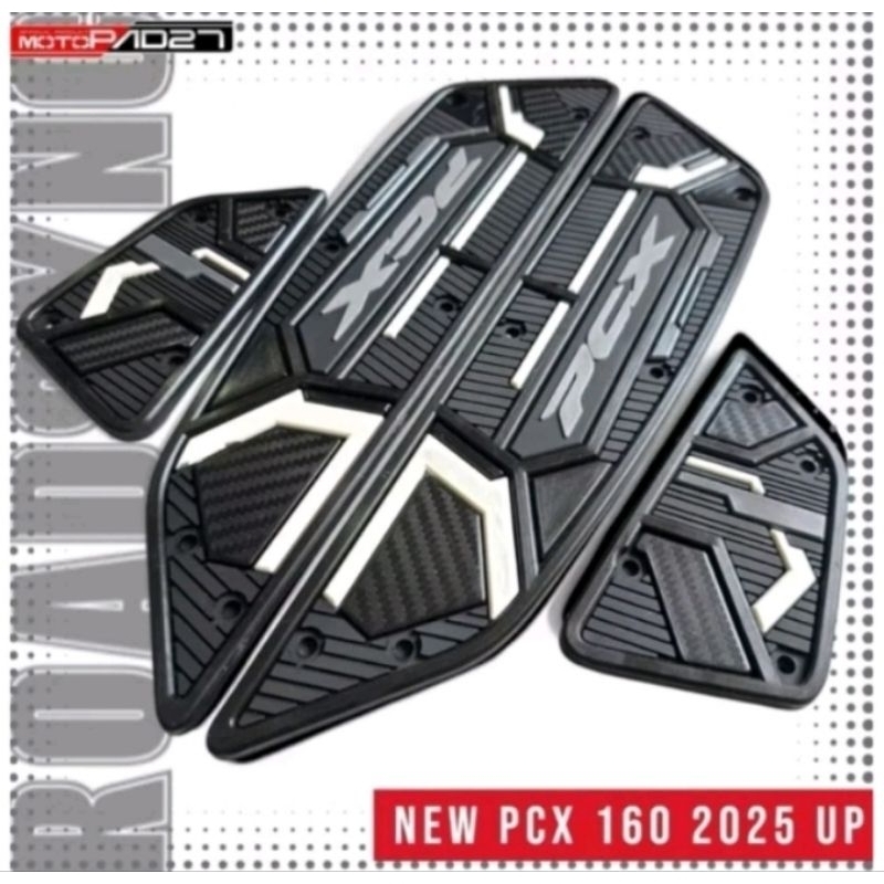 Motopad27 floor Step Boardrest Carpet for Honda PCX 160 2025 Motorcycle ...