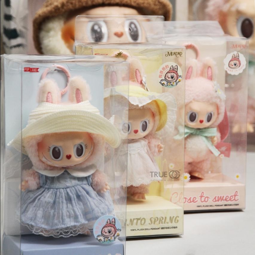 Pop Mart Labubu The Monsters Mokoko V2 Fall Into Spring Vinyl Plush ...
