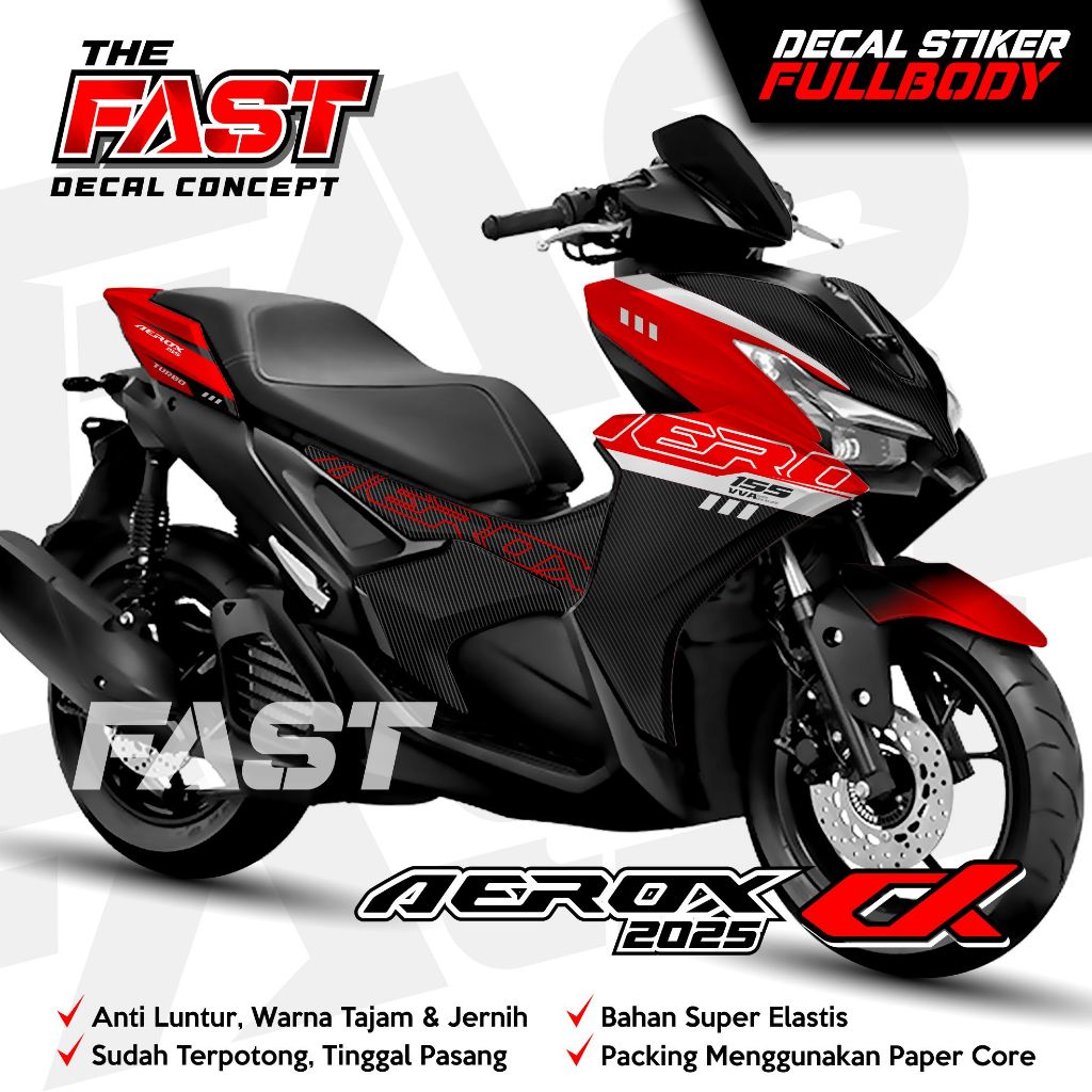 Decal AEROX ALPHA RACING new Fullbody - Decal Sticker AEROX ALPHA Decal ...