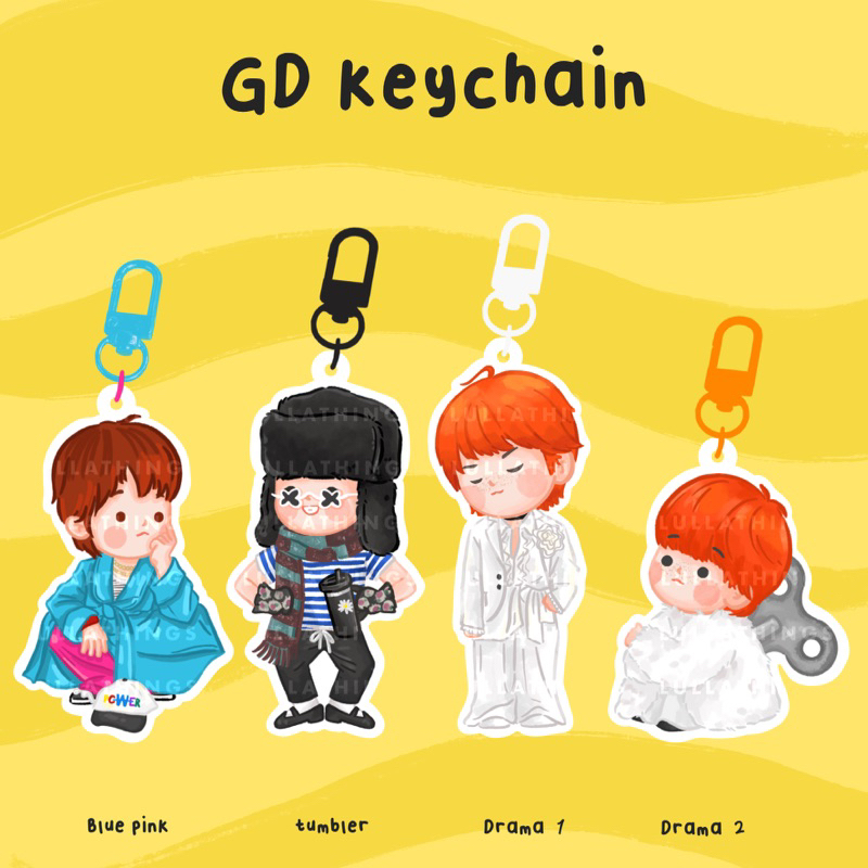Keychain GD/ G Dragon/ Gdragon Memopad Bigbang Still Life Kpop ...