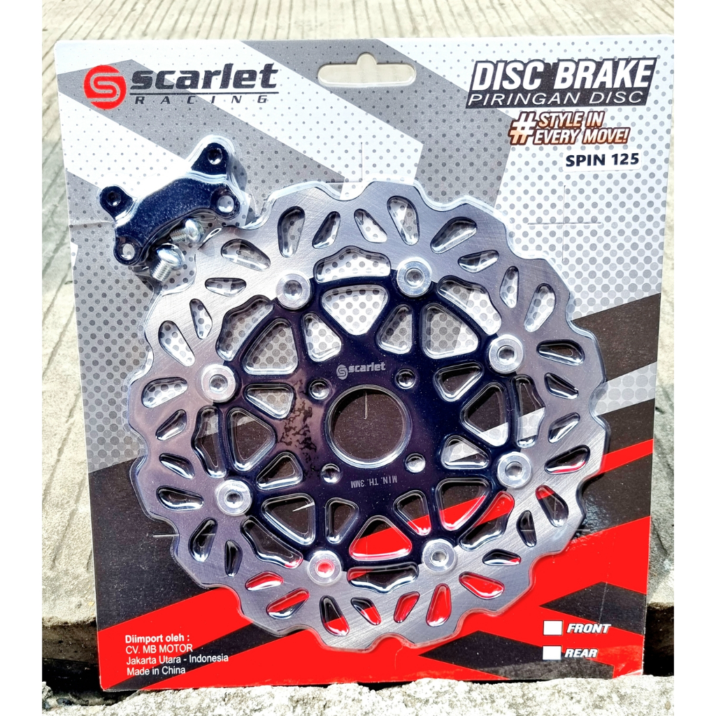 SPIN 125 Front Disc Plate skydrive skywave large front disc 260mm plus ...