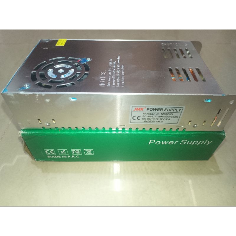 Power Supply Psu Cctv 12V 30A Fan and 12V 20A Fan | Shopee Malaysia