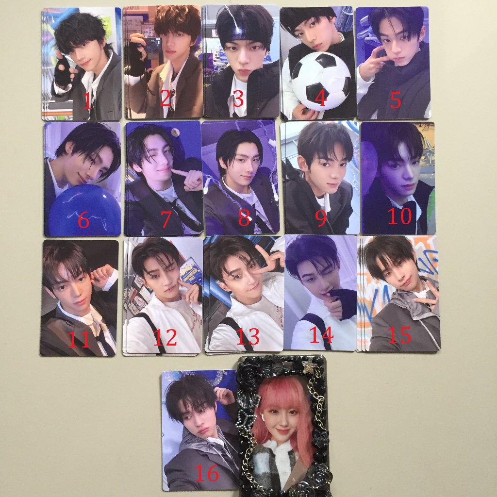 Photocard Official TWS Last Bell Album Shinyu Dohoon Youngjae Hanjin Jihoon Kyungmin | Shopee ...