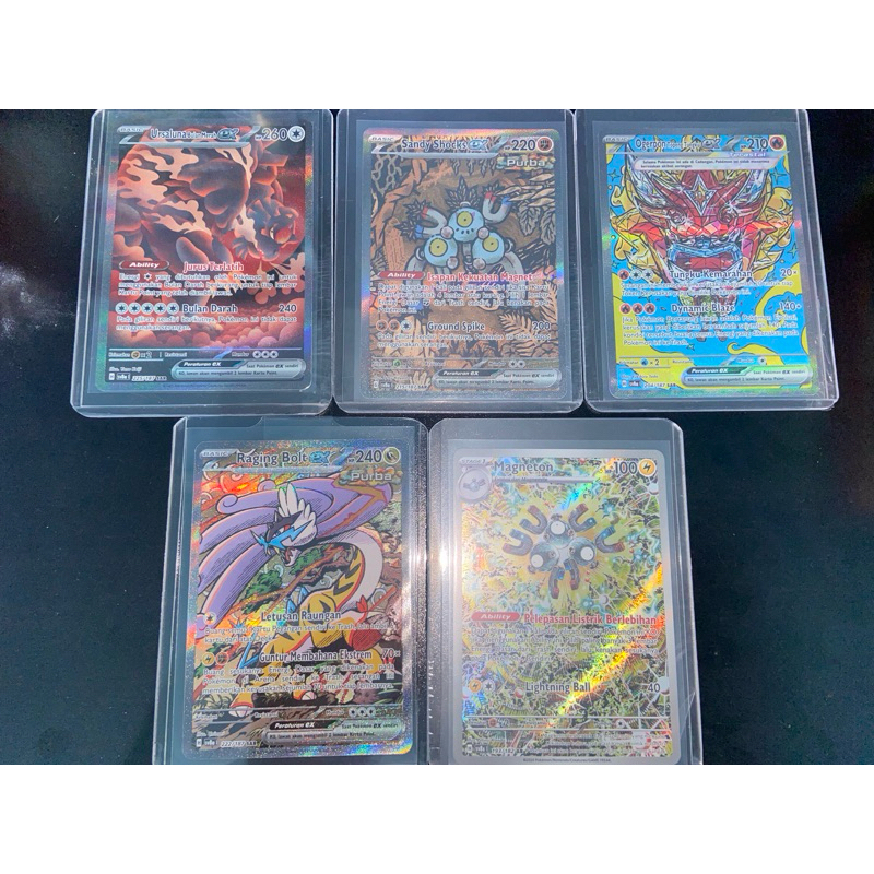 MERAH POKEMON SAR AR SUPER ART RARE KILAT EX RASI TERASTAL FESTIVAL ...