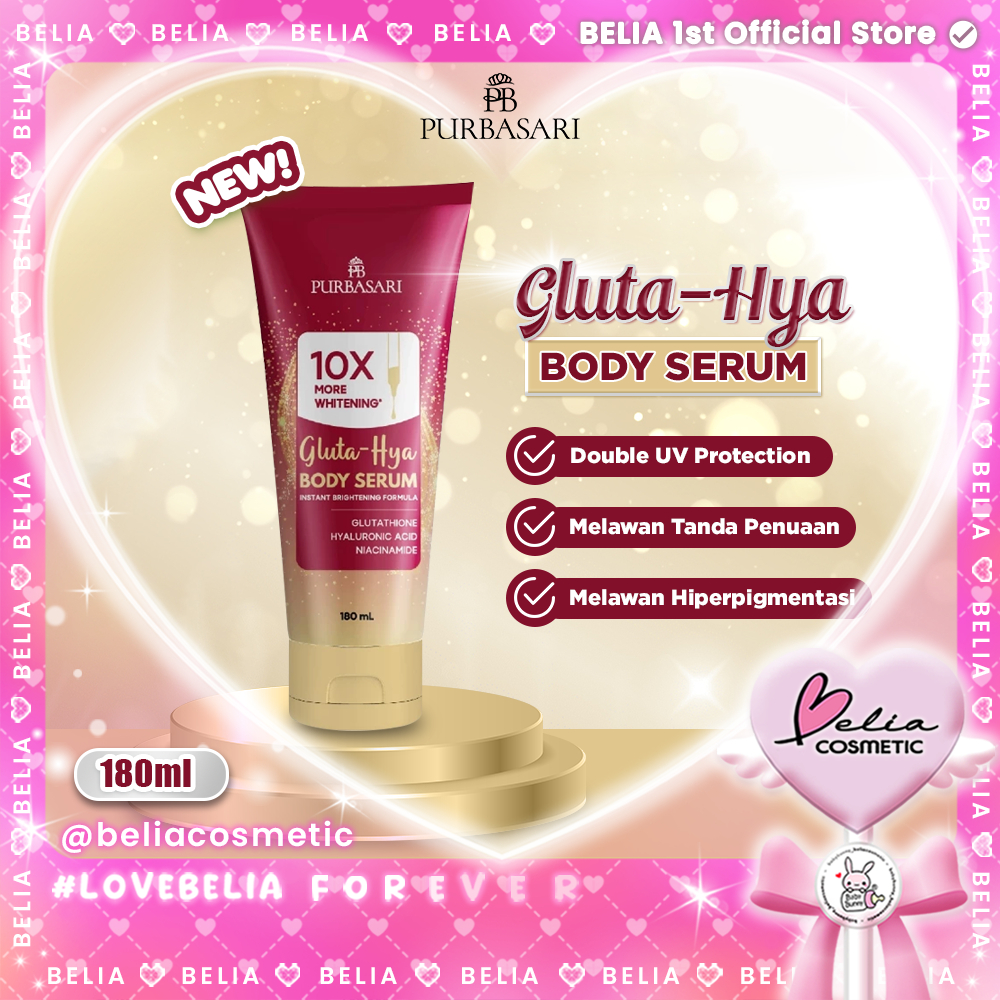 TM YOUTH TM PURBASARI Gluta-Hya Body Serum Instant Brightening Formula ...