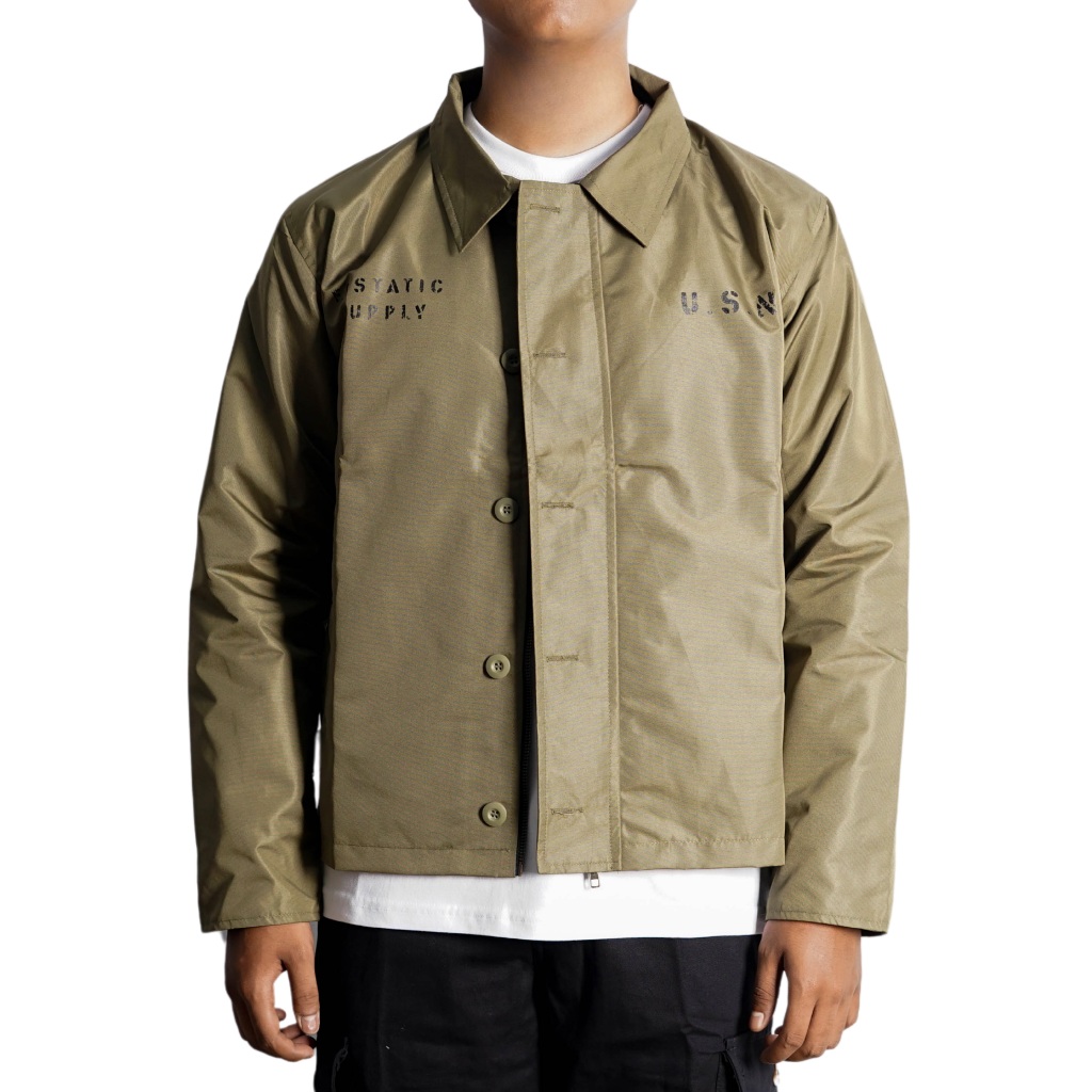 Ecstatic Supply - Men's Work Jacket - USN Deck Jacket - US NAVY | Military Deck Jacket | Shopee ...