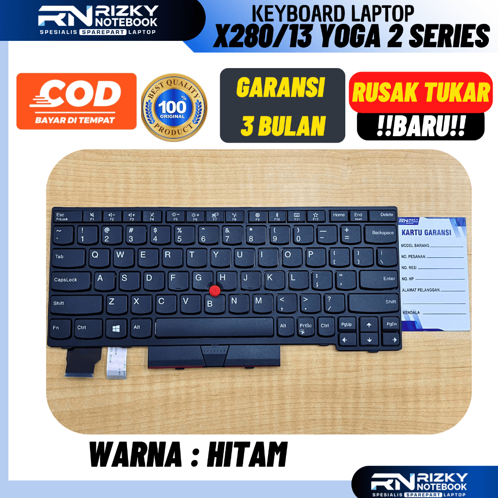 LENOVO THINKPAD X280 A285 X390 X395 SERIES LAPTOP KEYBOARD. X13 L13 ...