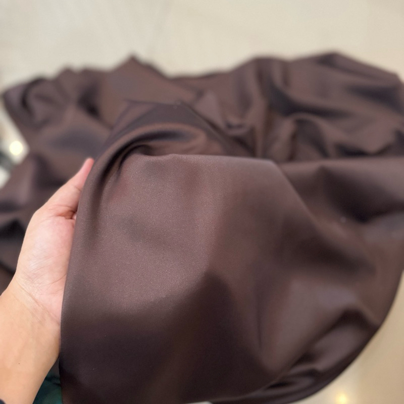 Plain Armany silky fabric/furing kebaya | Shopee Malaysia