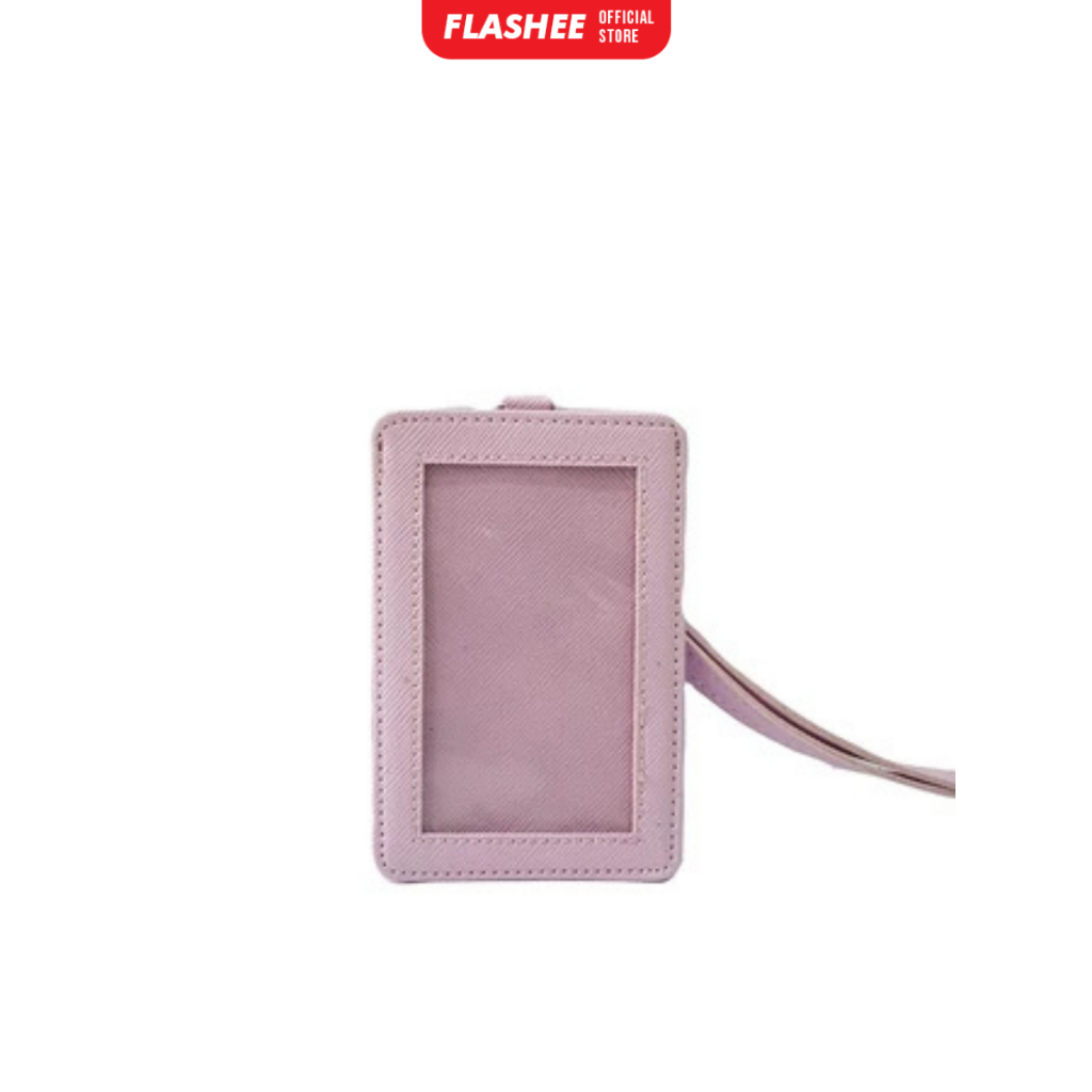 UNGU Flashee ID Card Holder Purple Lilac Lanyard NameTag Purple Lilac ...