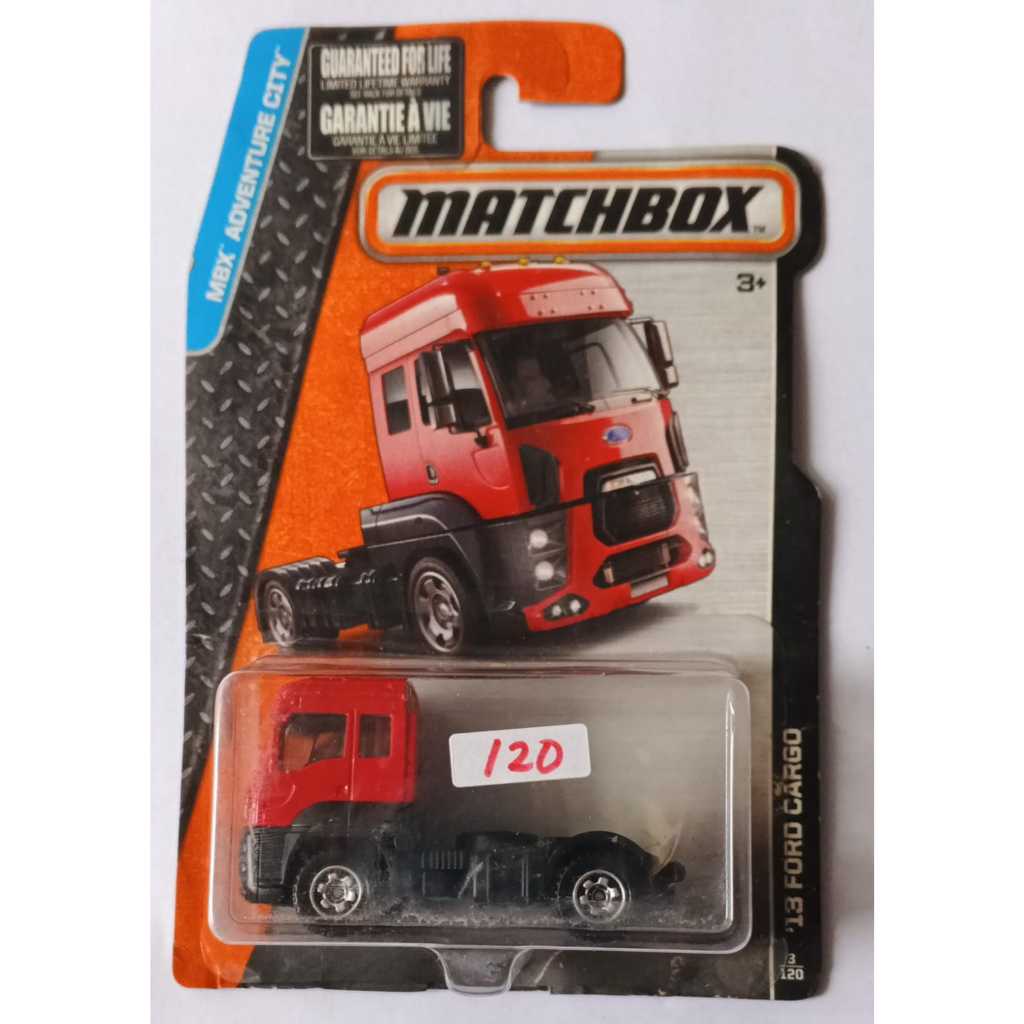 Matchbox - 13 Ford Cargo Red MBX Adventure | Shopee Malaysia