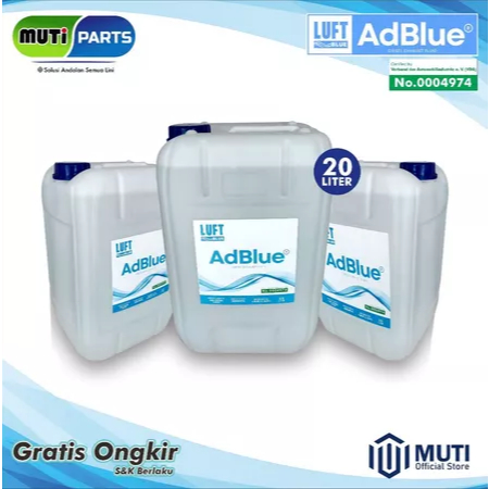 Adblue 20 Liter Diesel Exhaust Fluid Luft Blue DEF | Shopee Malaysia