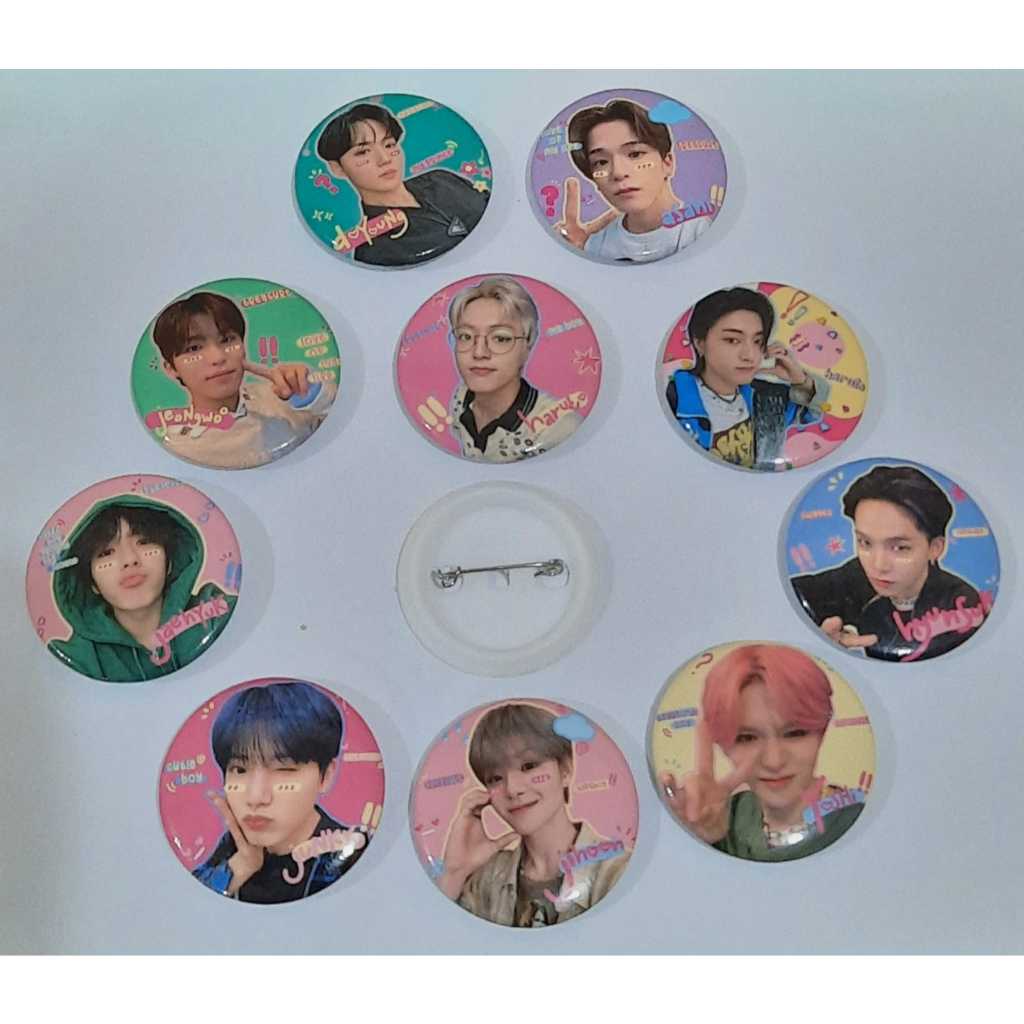 Freebies Kpop Pin BROS Treasure/Freebies Treasure Pin safety Pin ...